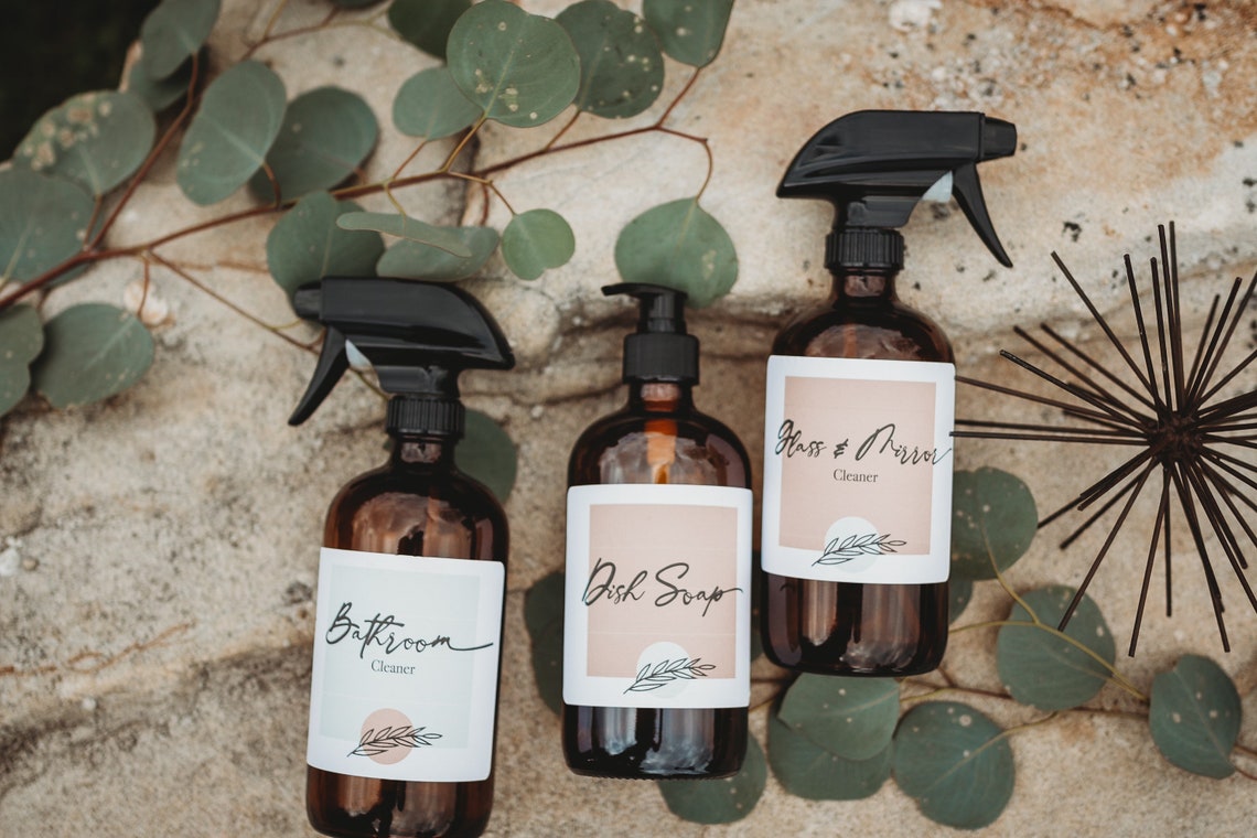 Cleaning Supply Sticker Labels *DIGITAL* - Etsy