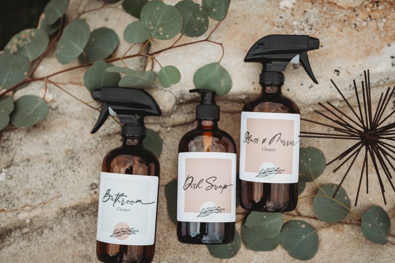 Cleaning Supply Sticker Labels *DIGITAL* - Etsy