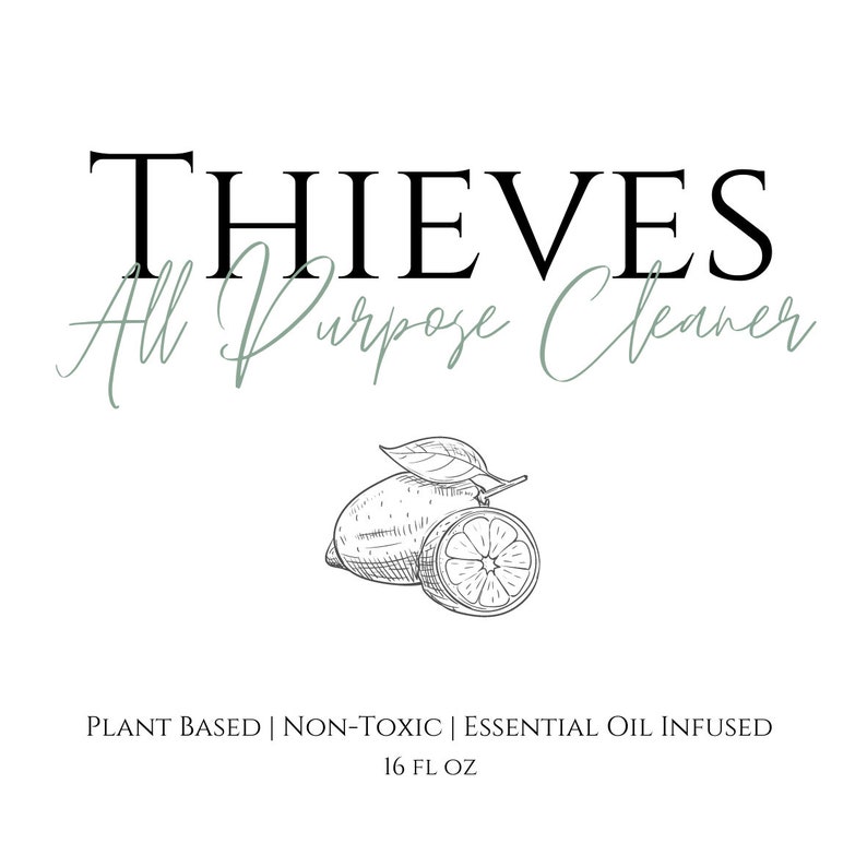 Printable Thieves Labels - Etsy