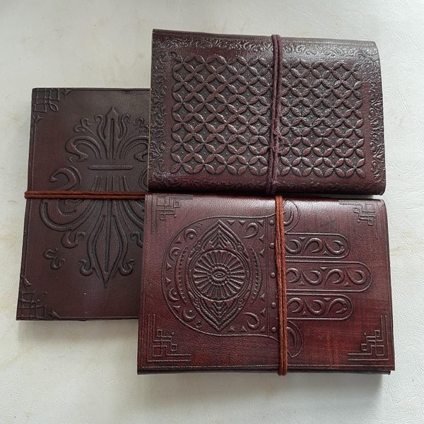 Leather Diary - Etsy
