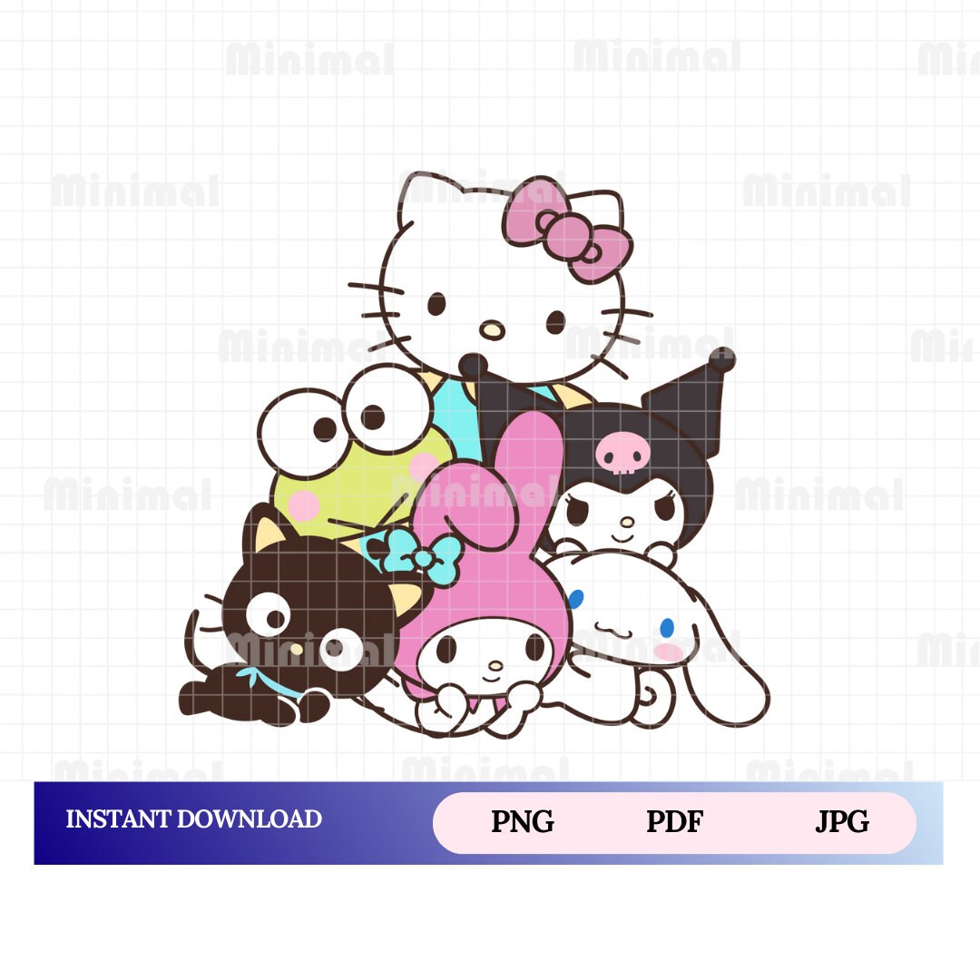 Cin-moroll Png, Cinna S-nrio Png, Kawaii Cinna Png Bundle, Moroll, Cute ...
