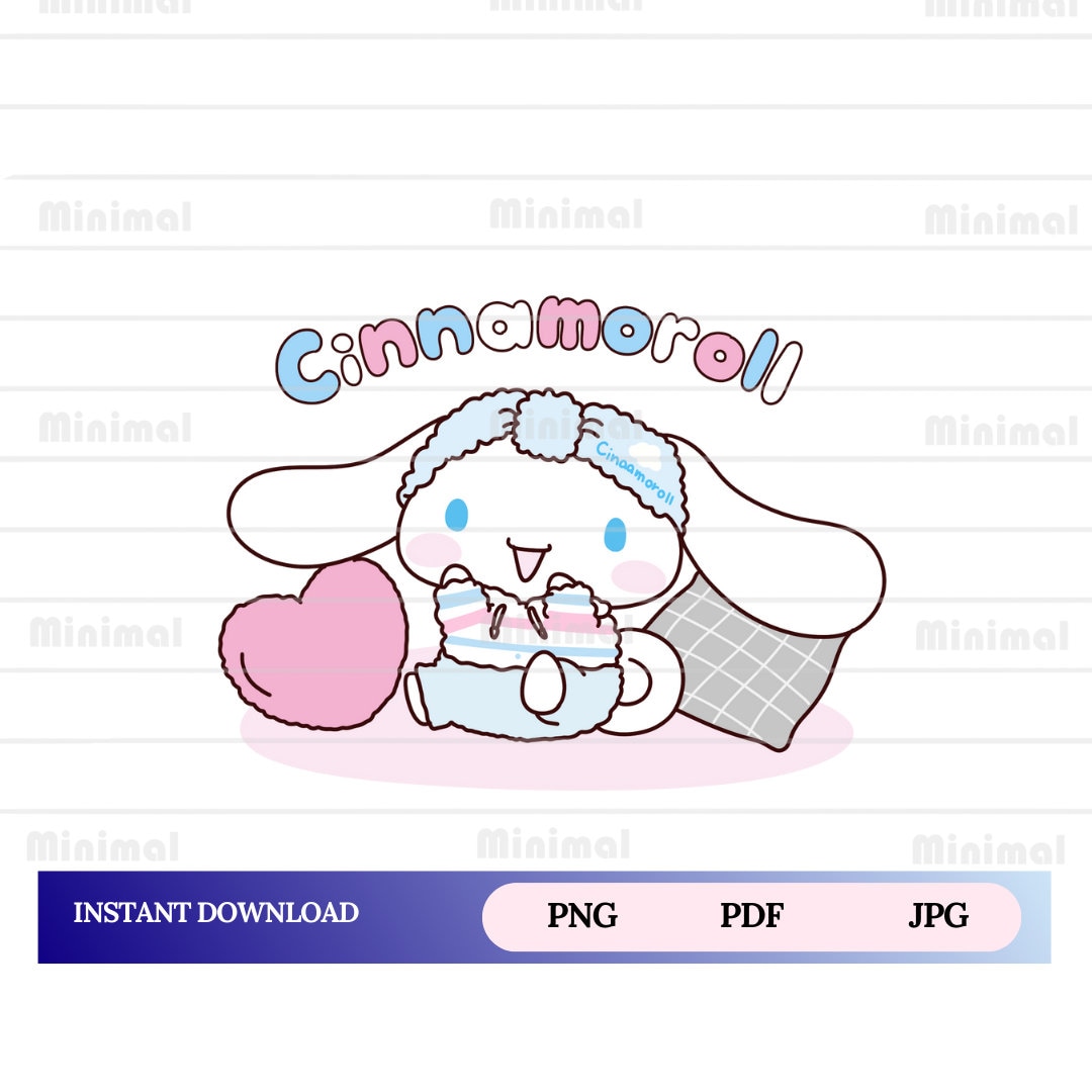 Cin-moroll Png, Cinna S-nrio Png, Kawaii Cinna Png Bundle, Moroll, Cute ...