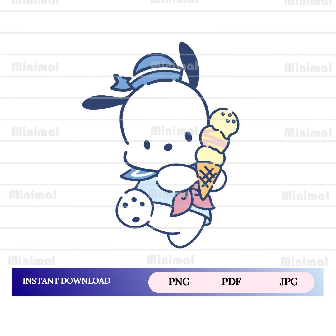 Pocha Png, 300dpi Pocha S-nrio Png, Kawaii Pocha Bundle, Moroll Png ...