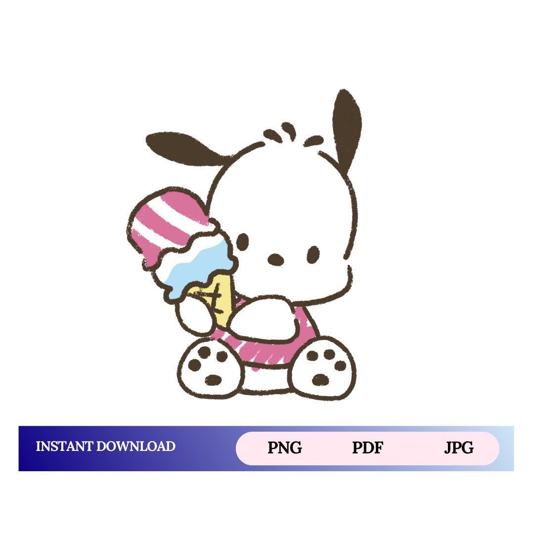 Pocha Png 300dpi Pocha S-nrio Png Kawaii Pocha Bundle - Etsy
