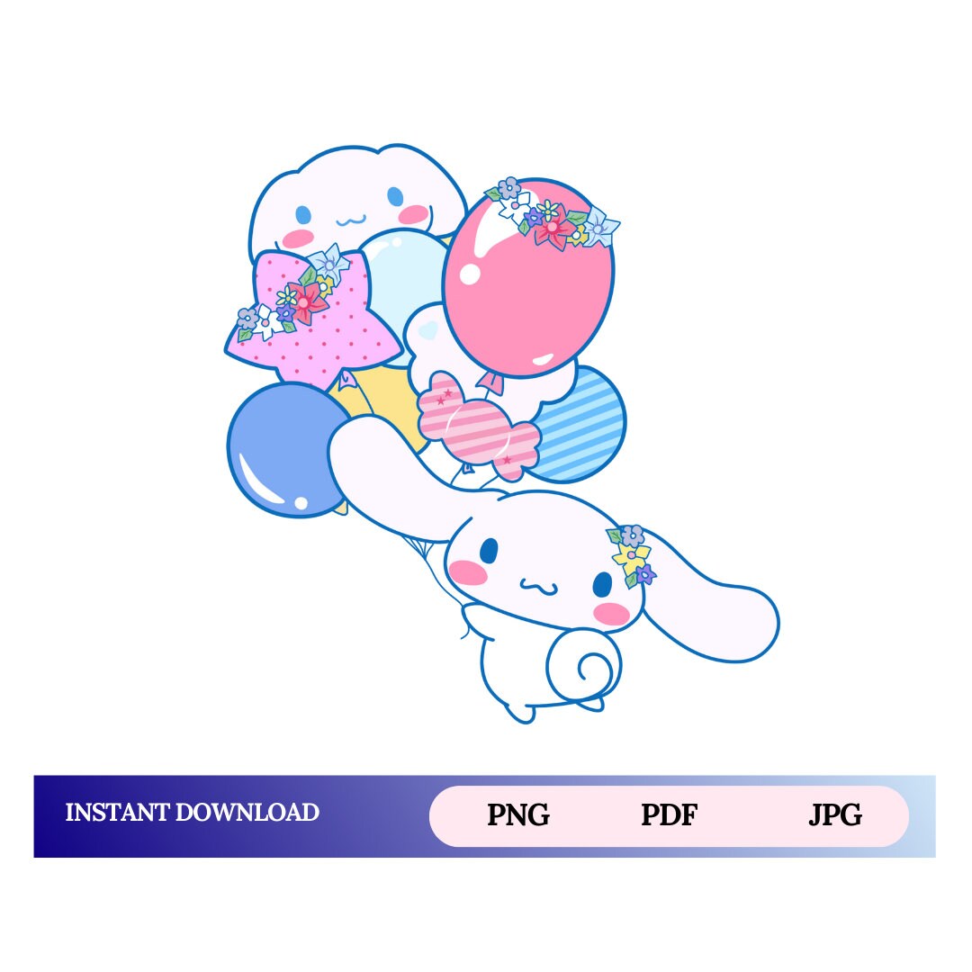 Cin-moroll Png Cinna S-nrio PNG Kawaii Cinna PNG JPG - Etsy Australia