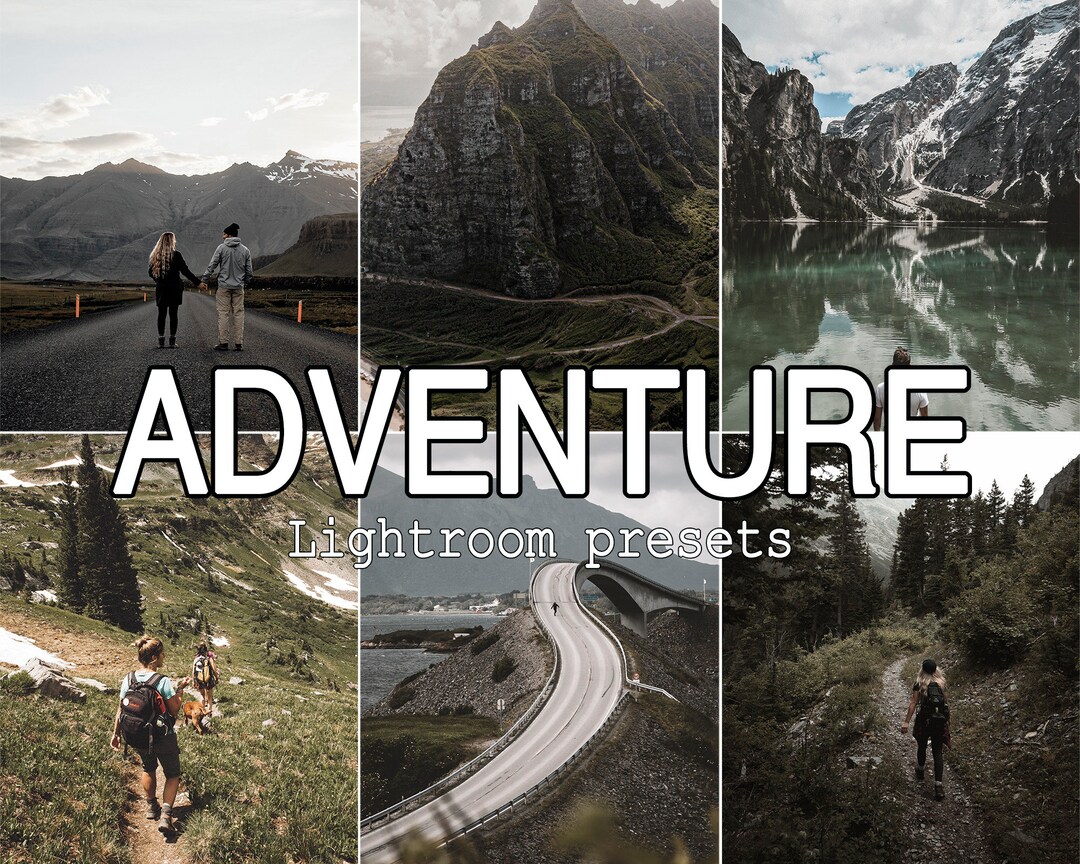 10 Landscape Dark Travel Presets Film Moody Presets Outdoor Mobile and Desktop Lightroom Presets ...