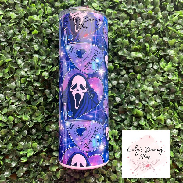Ghostface Scream Tumbler - Etsy