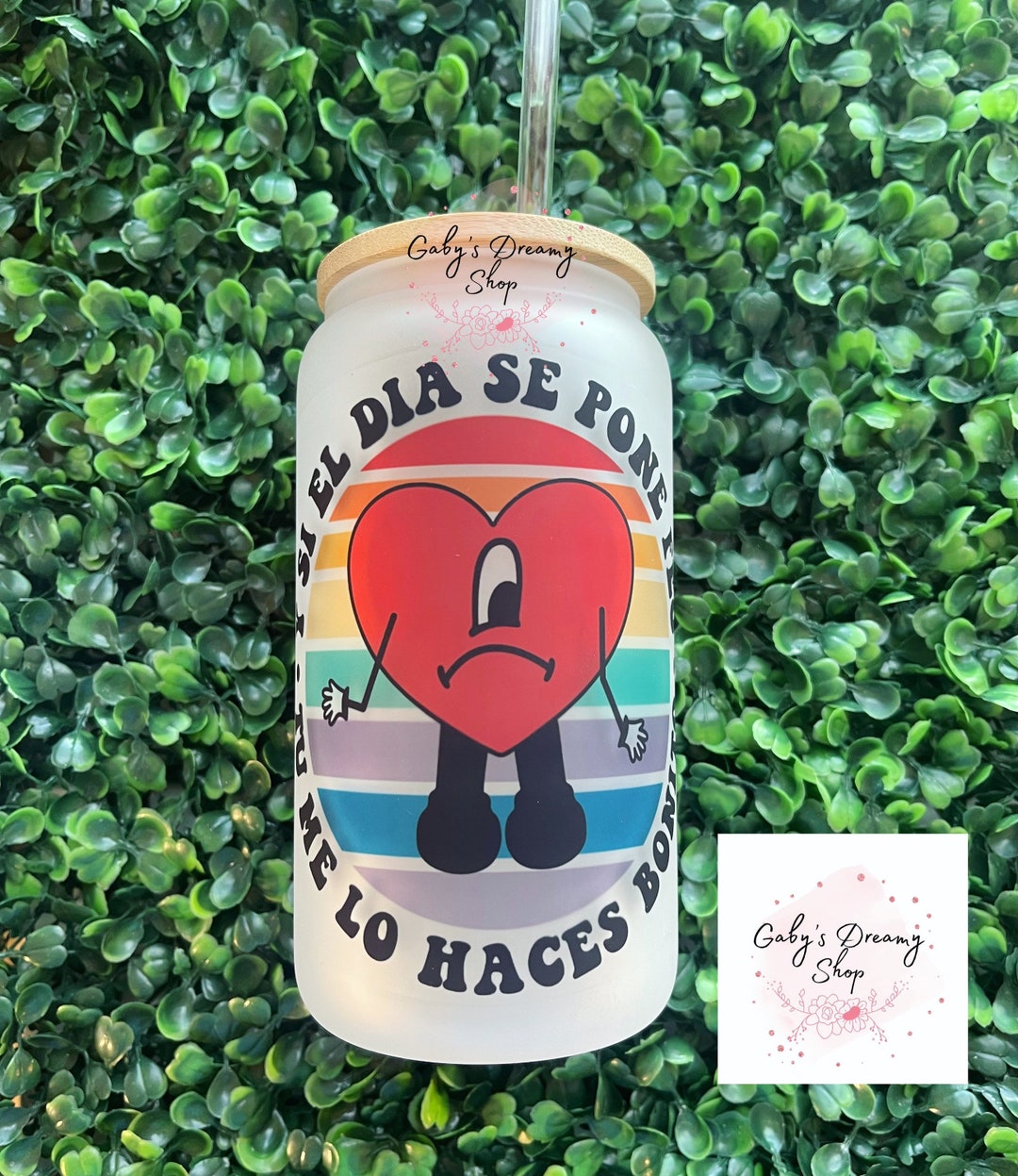 Bad Bunny Glass Cup | Bad Bunny Cup | Un Verano Sin Ti | Bad Bunny ...