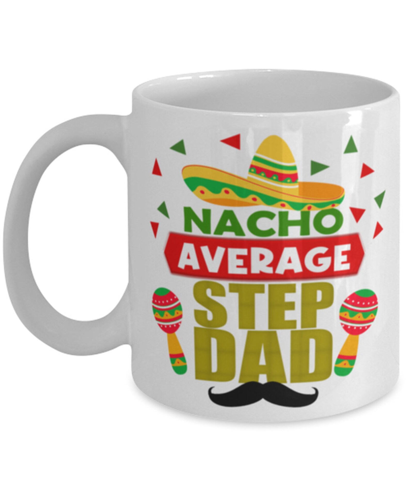 Nacho Average Step Dad Mug 2 Dad And Step Son Dad And | Etsy