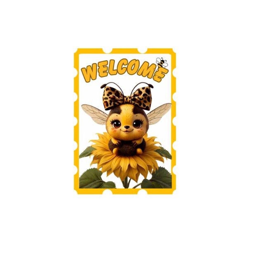 Bumble Bee PNG, Sunflower PNG, Bumble Bee Sign, Sunflower Sign ...