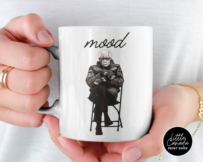 Bernie Meme Mood Mug. Bernie Sanders Mug. Feel the Bern. - Etsy