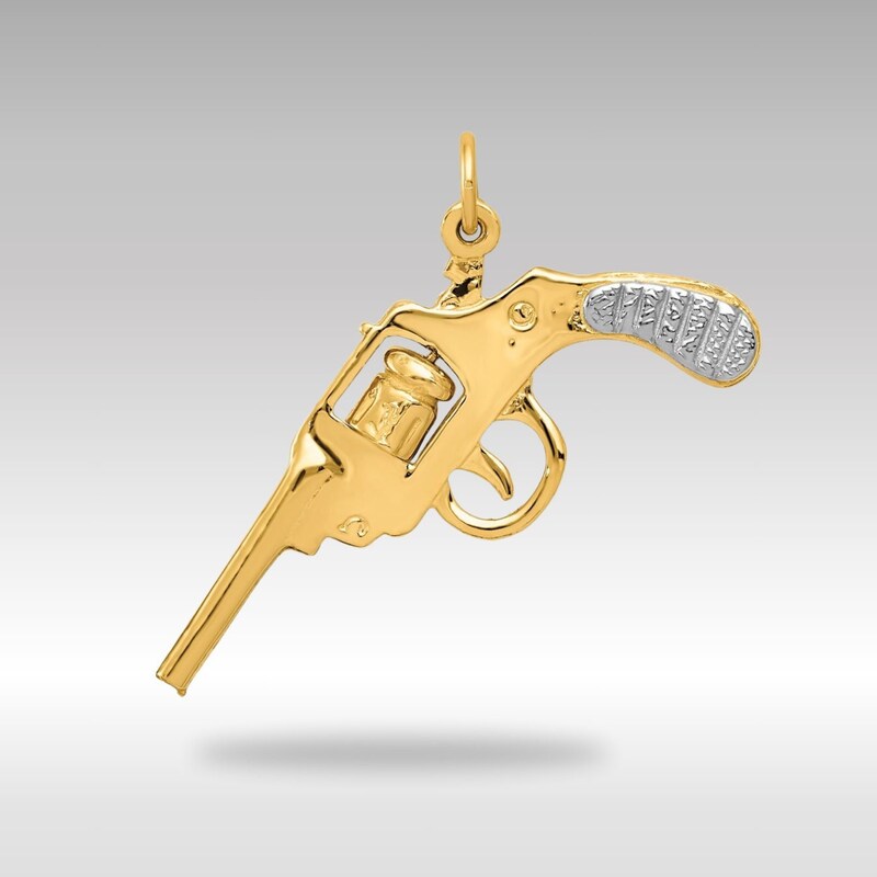 Handgun Necklace - Etsy