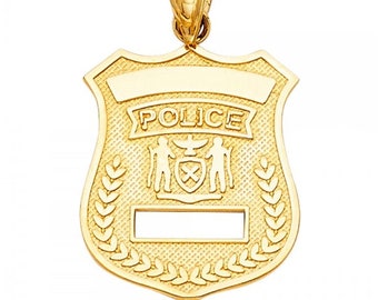 Police Badge Pendant | Etsy