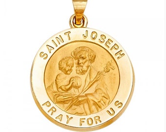 St Joseph Pendant - Etsy