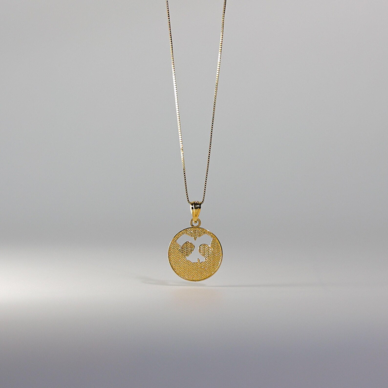 14k Gold Baby Baptism Religious Pendant Charm- Gold Baptism Necklace ...