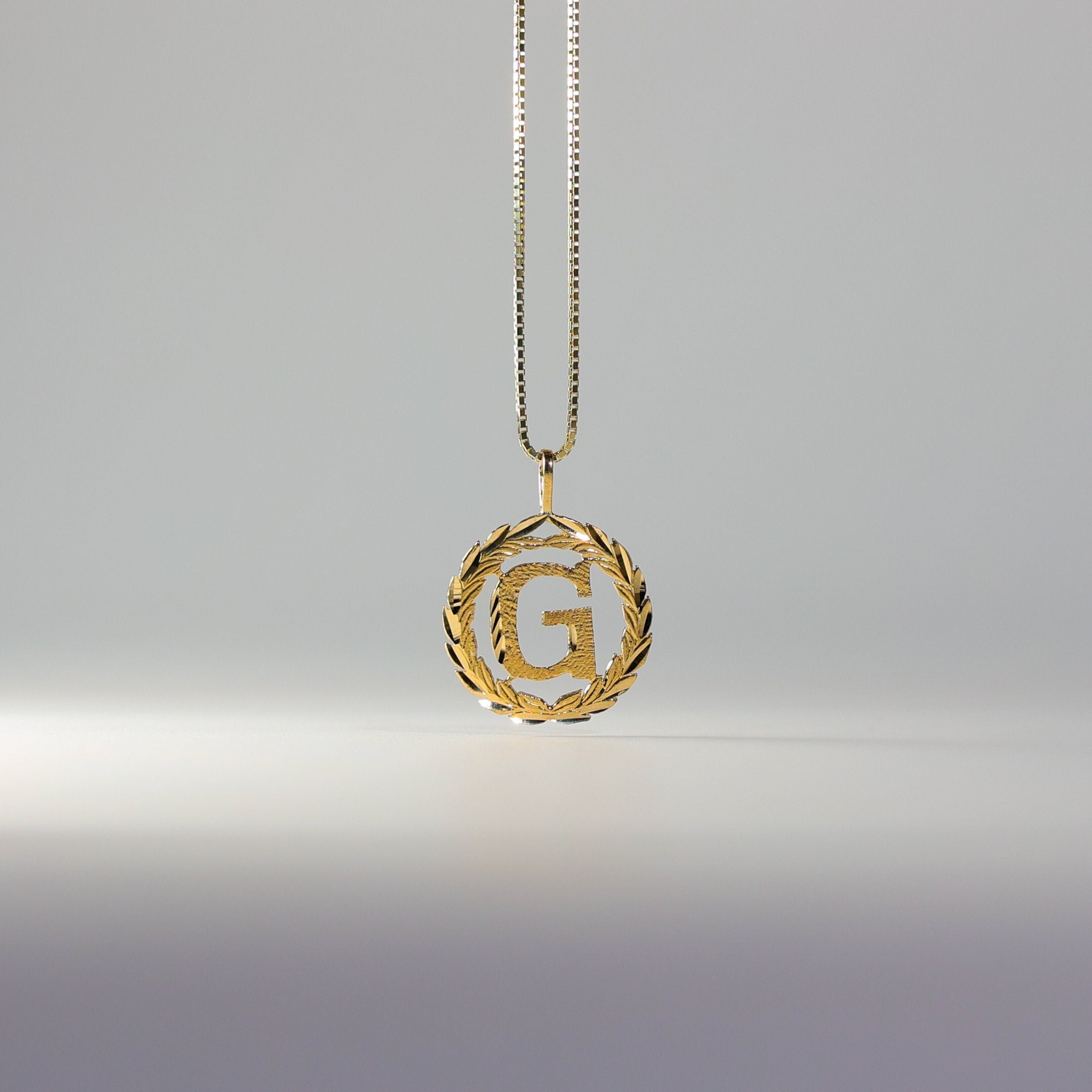 Small Gold G Pendant - Etsy