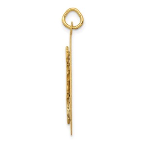 14K Gold Long Life Chinese Character Pendant: Longevity Charm - Etsy