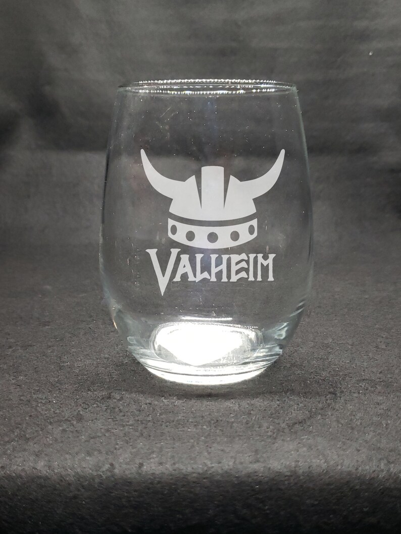 Valheim Viking Glassware. Whiskey Glass Pint Glass Mug | Etsy