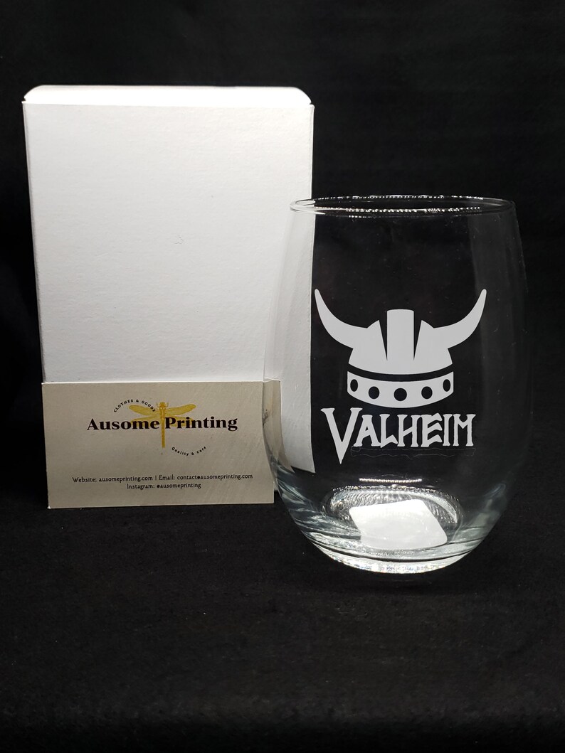 Valheim Viking Glassware. Whiskey Glass Pint Glass Mug - Etsy