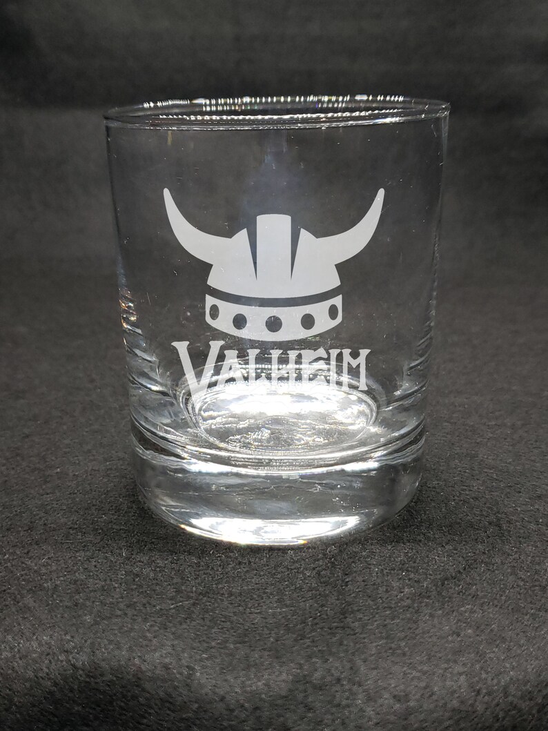 Valheim Viking Glassware. Whiskey Glass Pint Glass Mug - Etsy