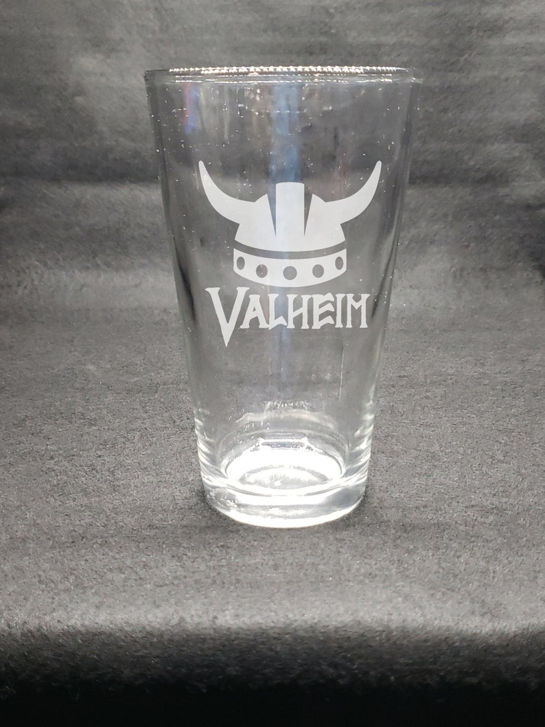 Valheim Viking Glassware. Whiskey Glass Pint Glass Mug - Etsy