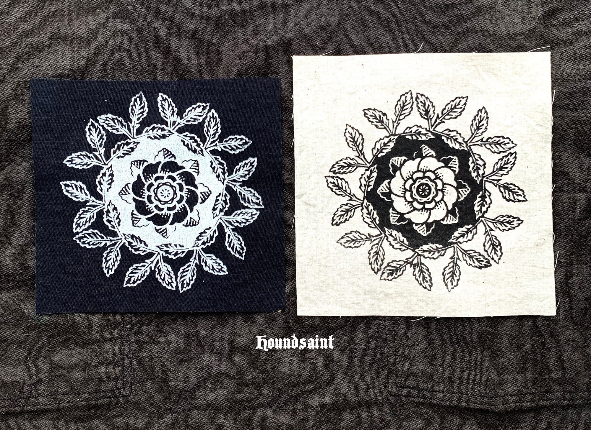 2.5 yards Ramm Fabric, Tudor Rose print, vintage cotton, English ...