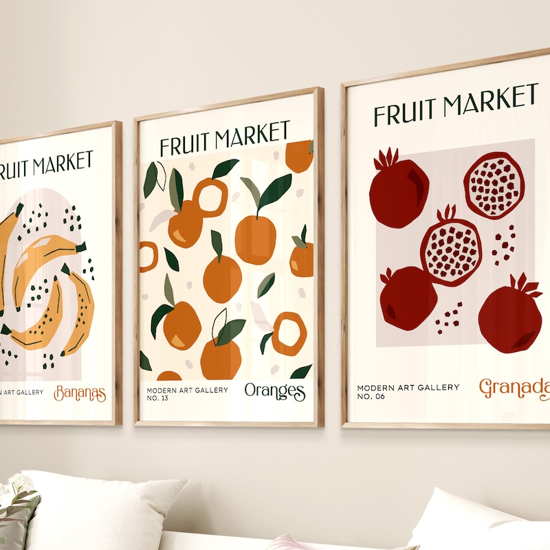 Abstract Fruit Art - Etsy
