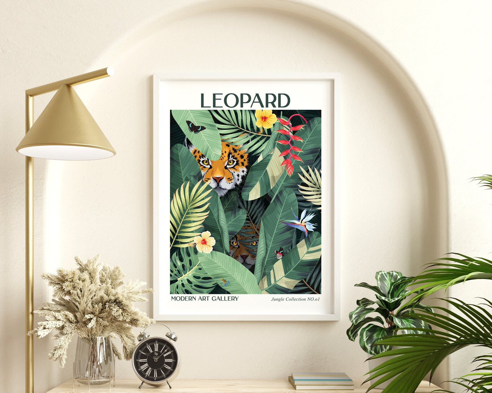 LEOPARD WALL ART Print Safari Animals Art Leopard Print - Etsy