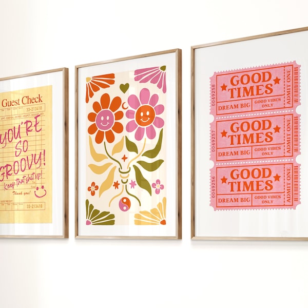 Groovy Wall Poster - Etsy