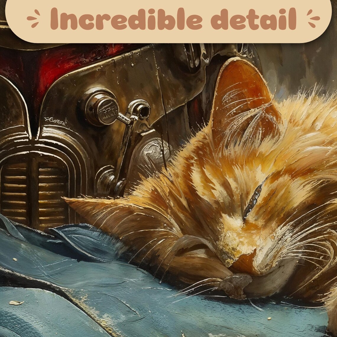 Fallout Cat Sleeping in Vault-tec Jumpsuit Funny Post-apocalyptic Kitty ...