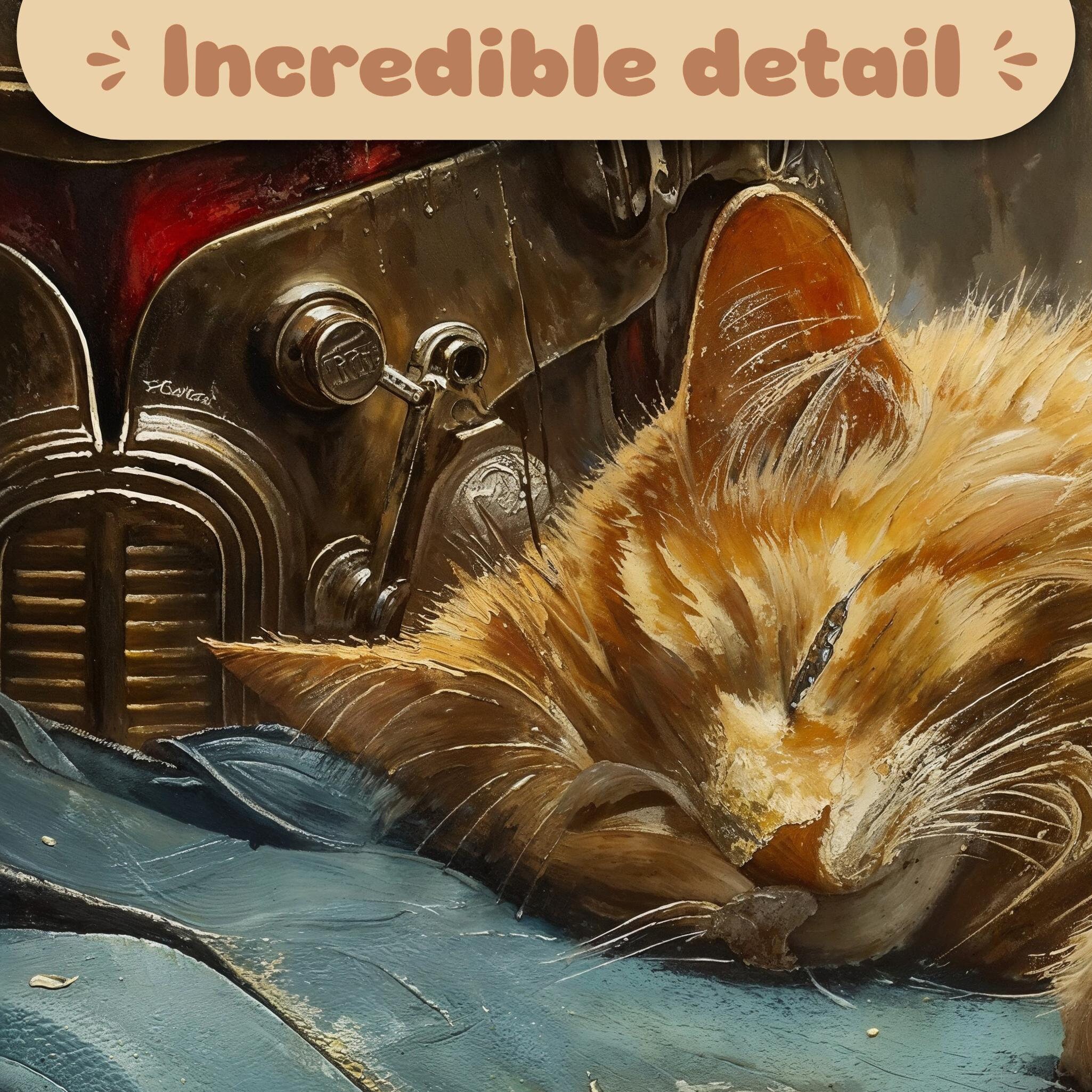 Fallout Cat Sleeping in Vault-tec Jumpsuit Funny Post-apocalyptic Kitty ...