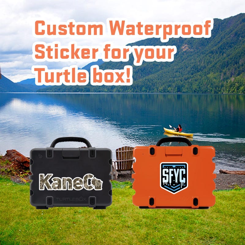 Custom Speaker Sticker - Etsy