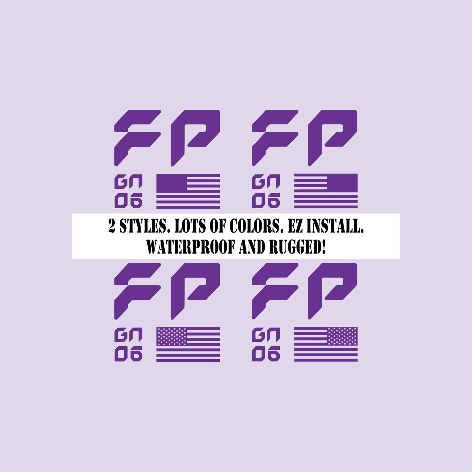 Ford Performance FP Gen 6 Decals: Bronco, Ranger, Raptor, F150 - Etsy