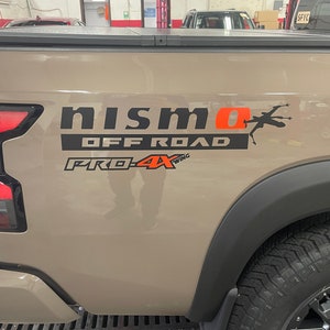 PRO-4X Emblem 2022-2026+ Nissan Frontier Box Decal. Set of 2! Tons of ...
