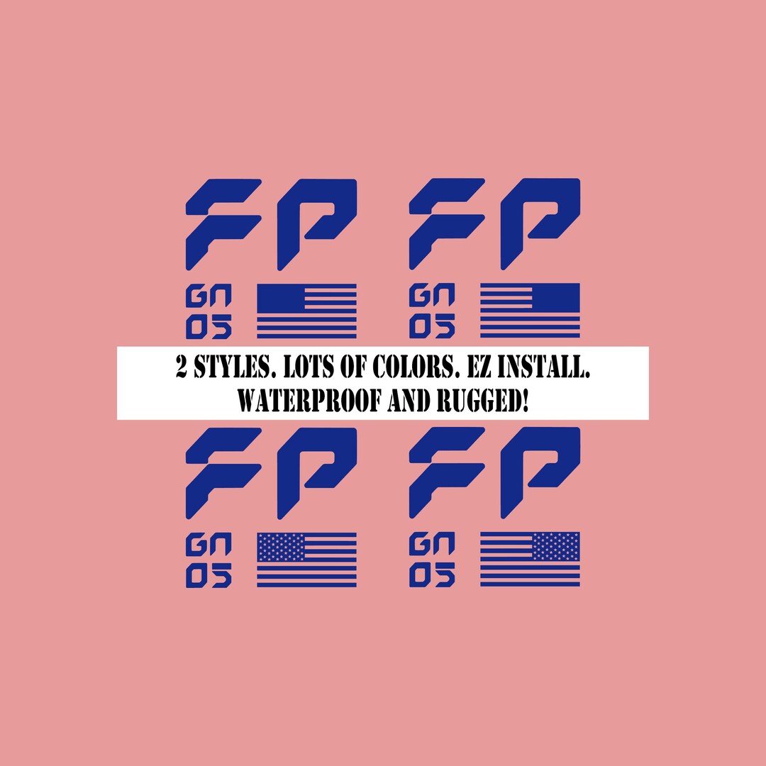 Ford Performance FP Gen 05 Decals: Bronco, Ranger, Raptor, F150 - Etsy