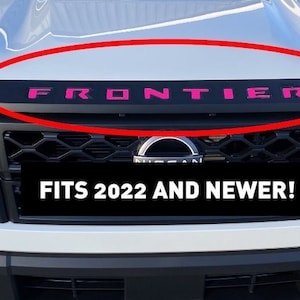 2022-2024 Nissan Frontier Grille Insterts Tons of Colors!!! - Etsy