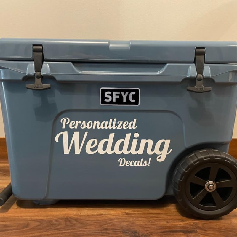 Custom Wedding Book Decal - Etsy