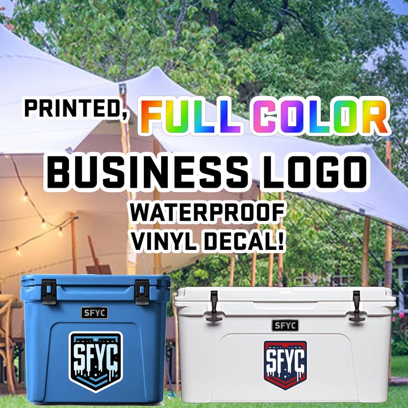 Vinyl on Cooler - Etsy