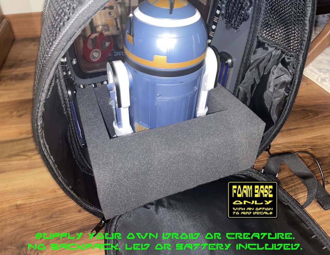 Droid Escape Pod Accessory Pack: Foam Base & Decals - Etsy