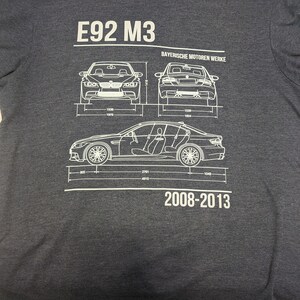 BMW G80 M3 Blueprint Shirt - Etsy