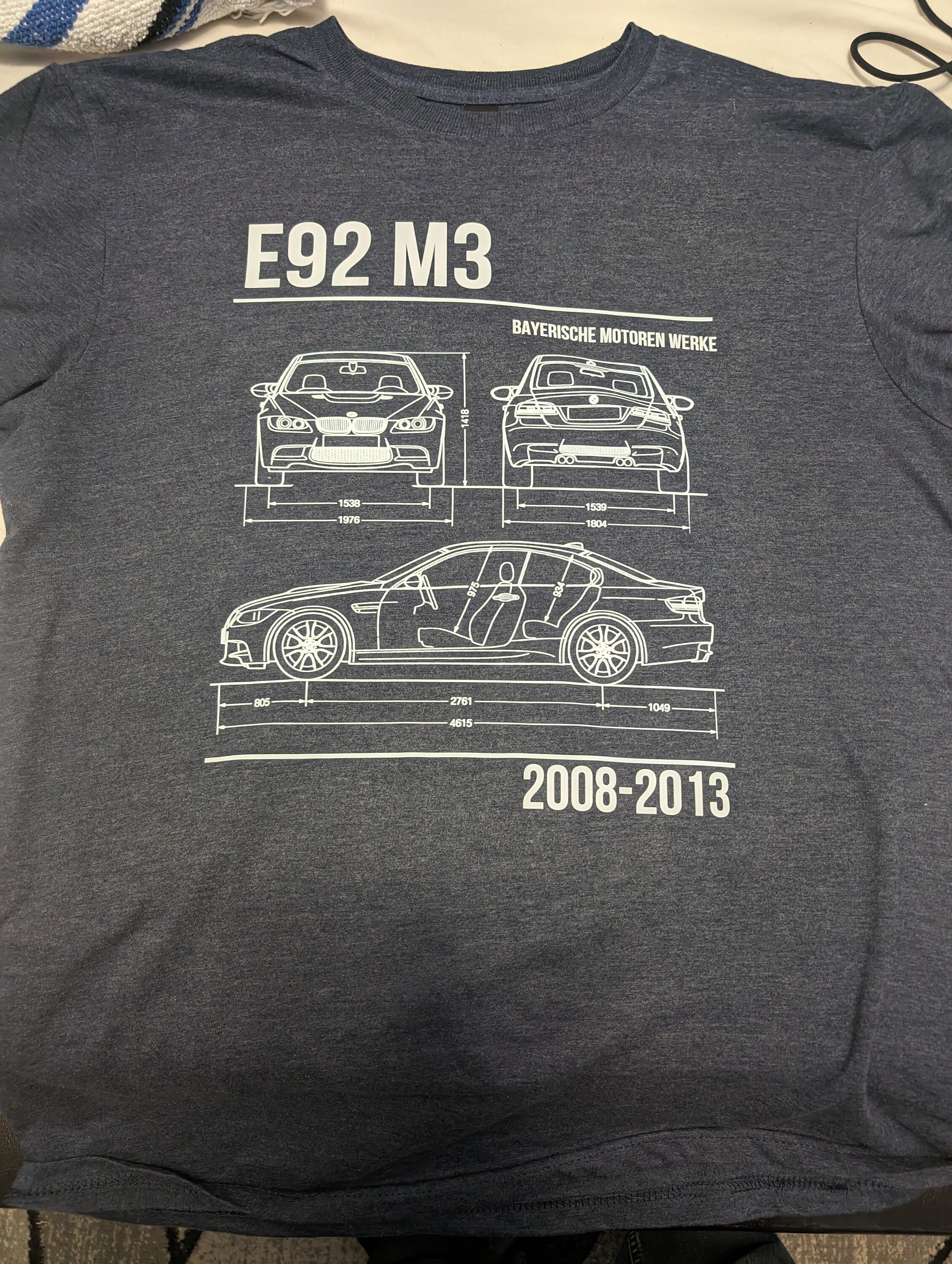 BMW G80 M3 Blueprint Shirt - Etsy