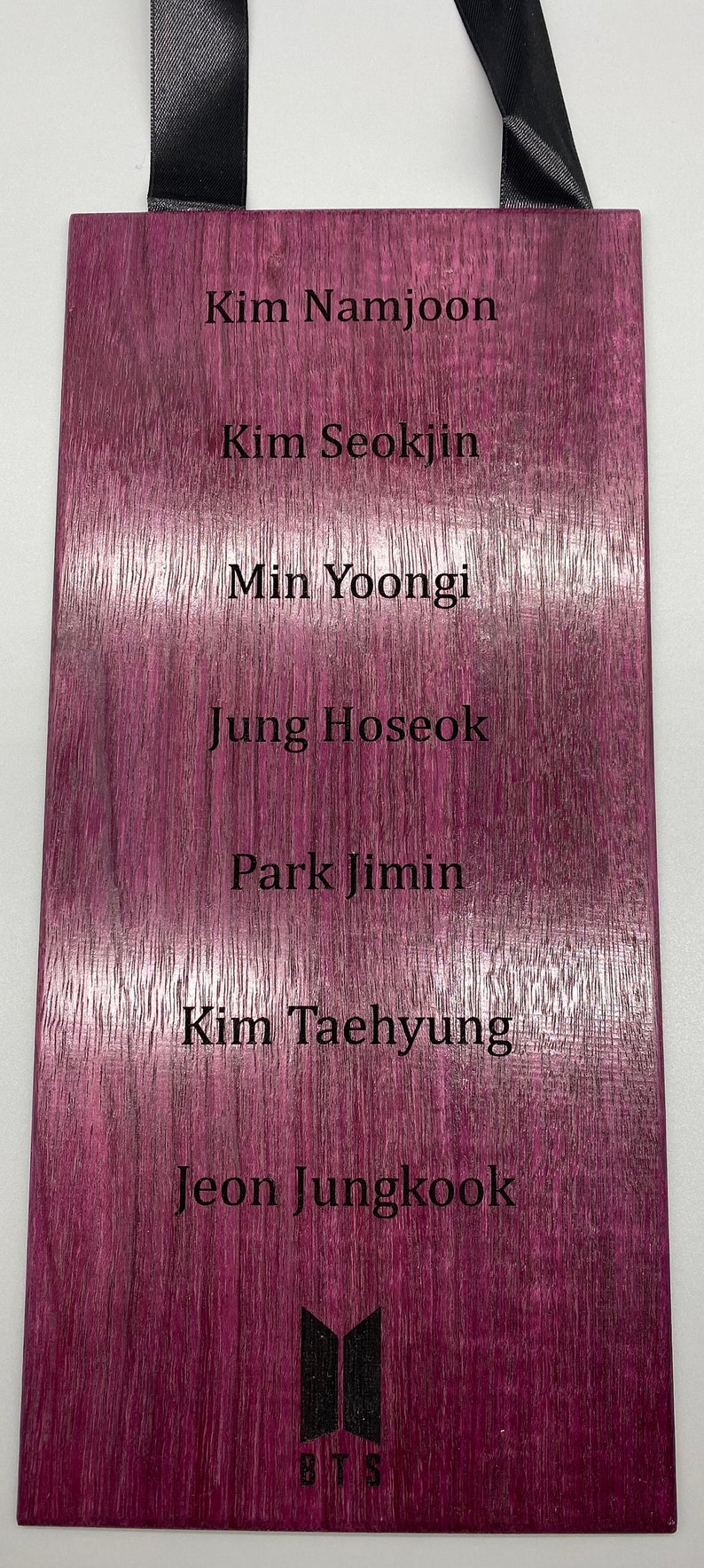 BTS Fan Chant Plaque - Etsy