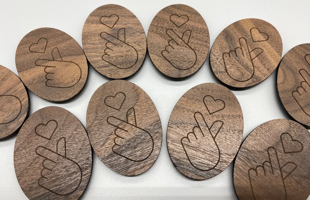 Finger Heart Magnet - Etsy