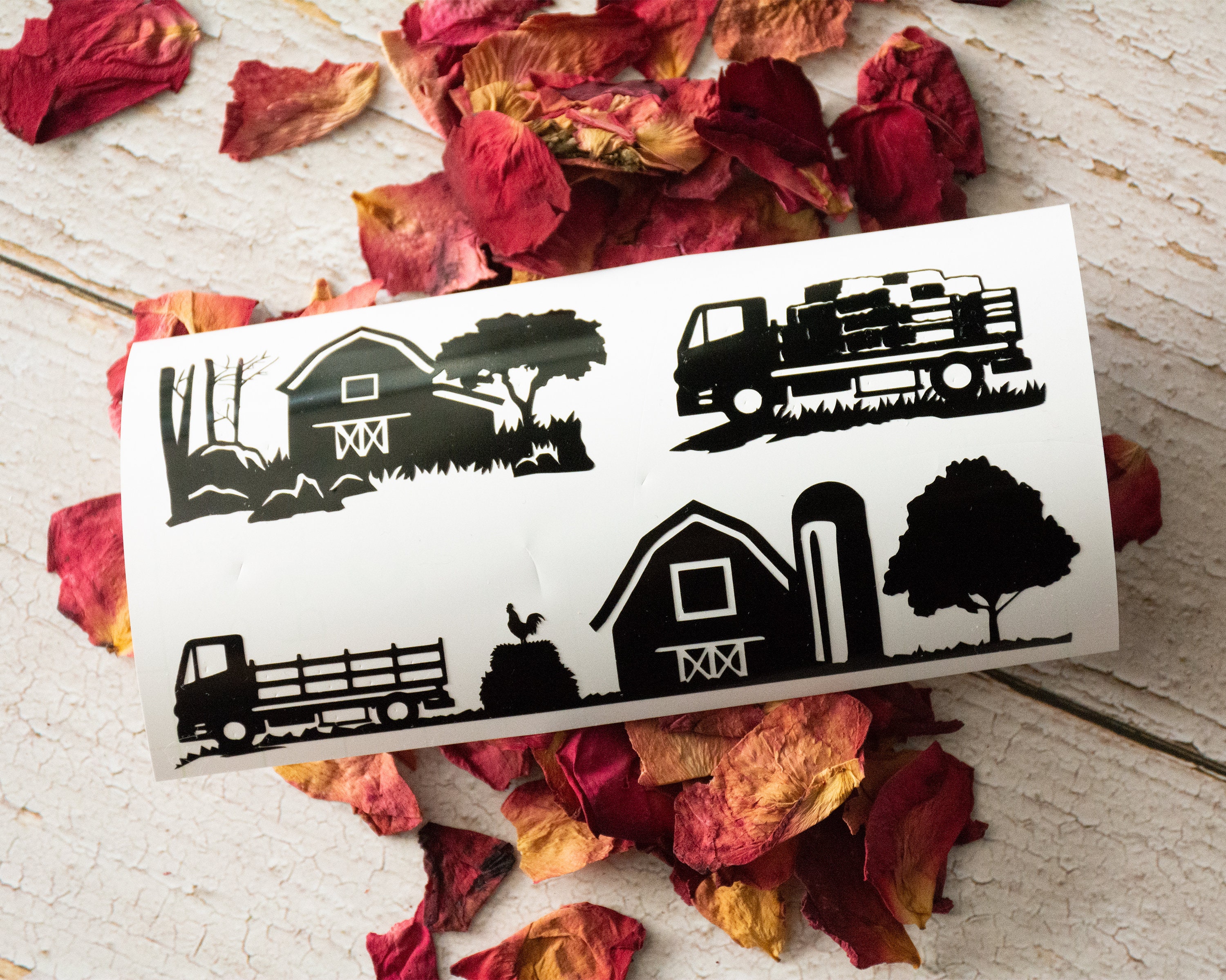 Farm Scene SVG Bundle Farming Svg Farm Life Clipart Farm - Etsy