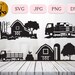 Farm Scene SVG Bundle, Farming Svg, Farm Life Clipart, Farm Barn Truck ...