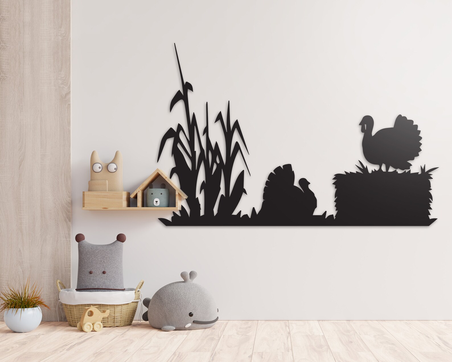 3 Thanksgiving SVG Bundle, Scenes Turkey Clipart Cricut, Farming ...