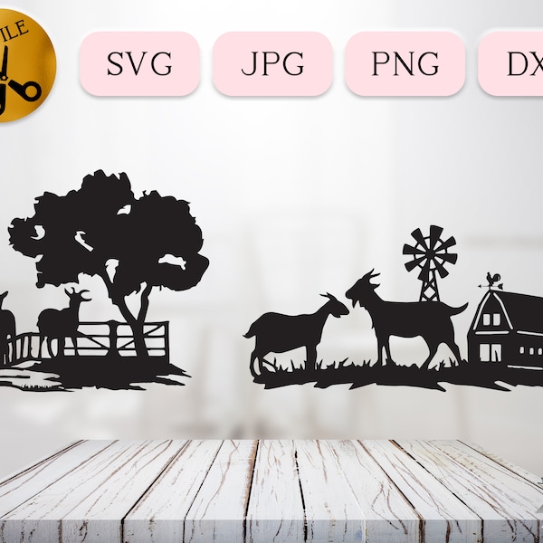 Goat Svg File - Etsy