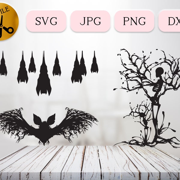 Bat Silhouette - Etsy
