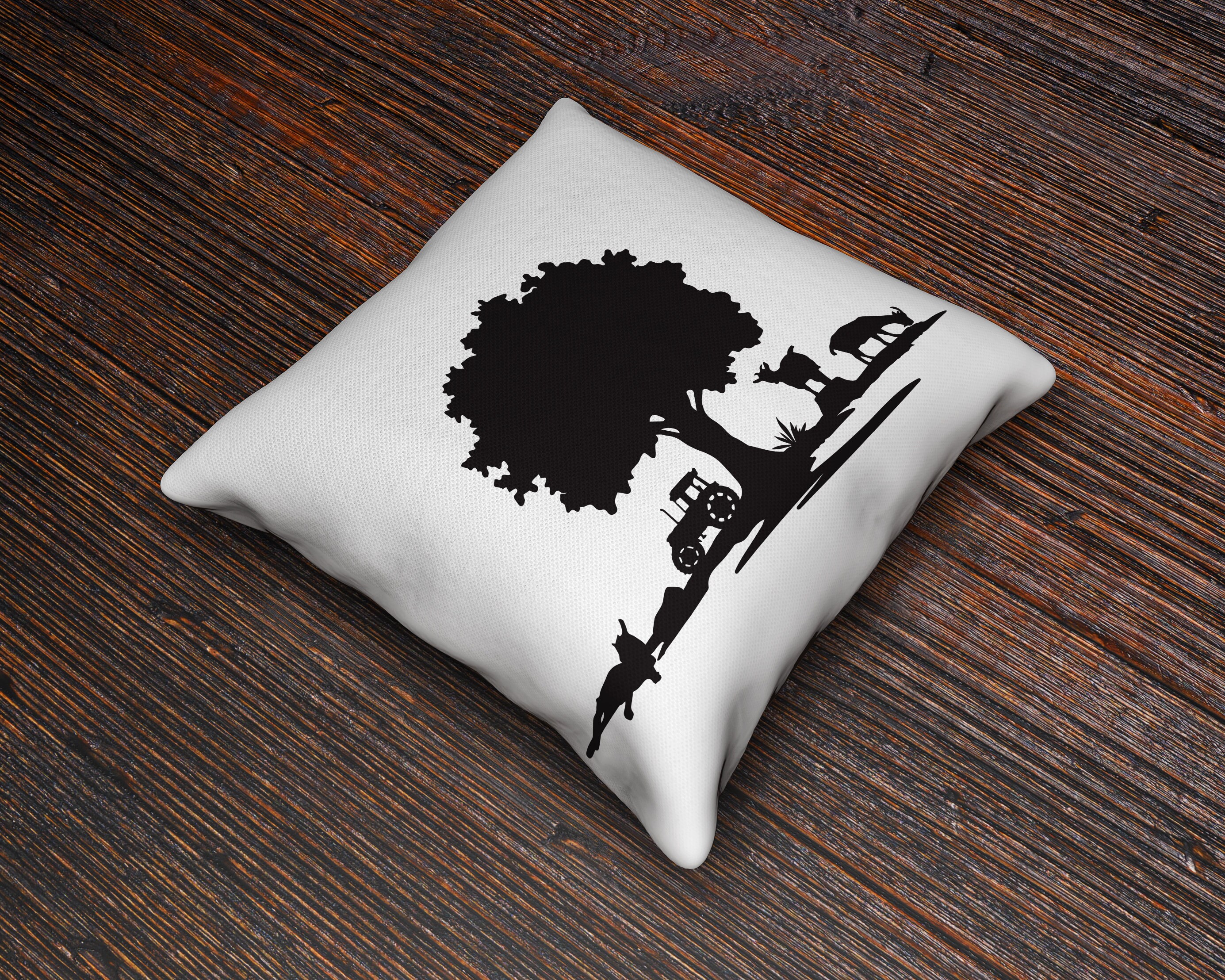 Sitting Goat Svg Bundle Goat Scene Goat Kid Silhouette Farm - Etsy