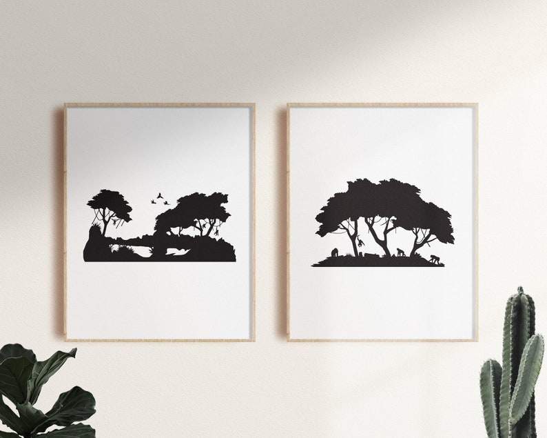 Jungle Monkeys Svg Monkey Swinging Vine Svg Playful Primate - Etsy